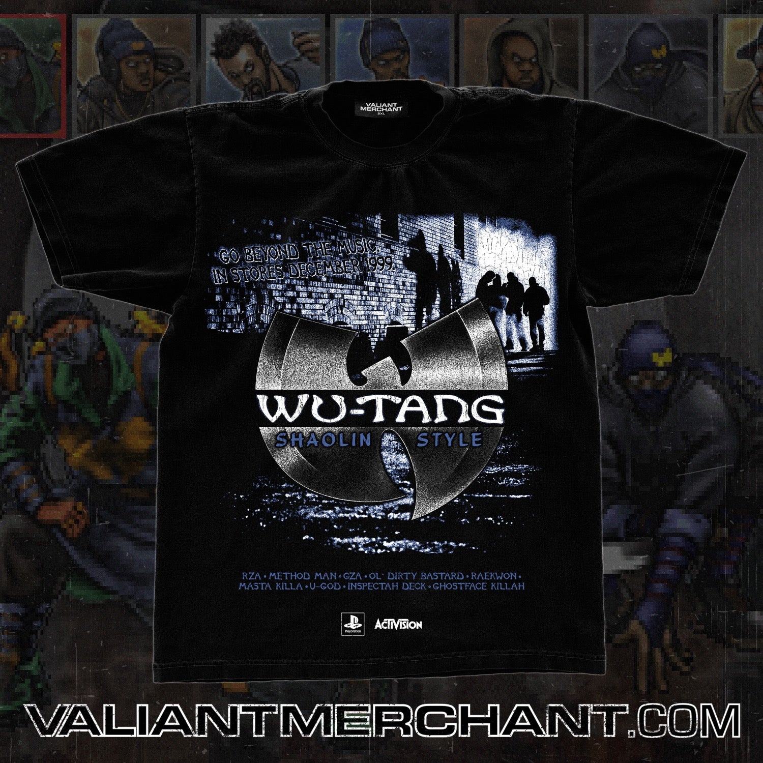 SHAOLIN STYLE (BLUE) – Valiant Merchant