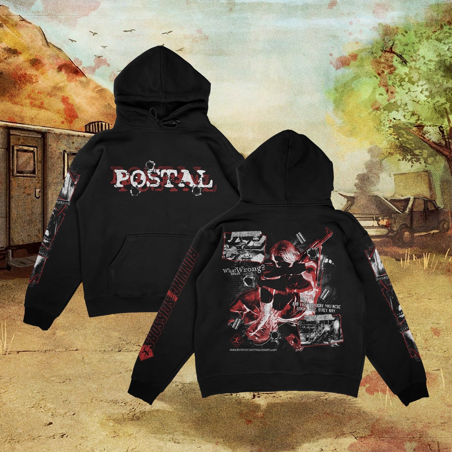 POSTAL 1997 - HOODIE – Valiant Merchant